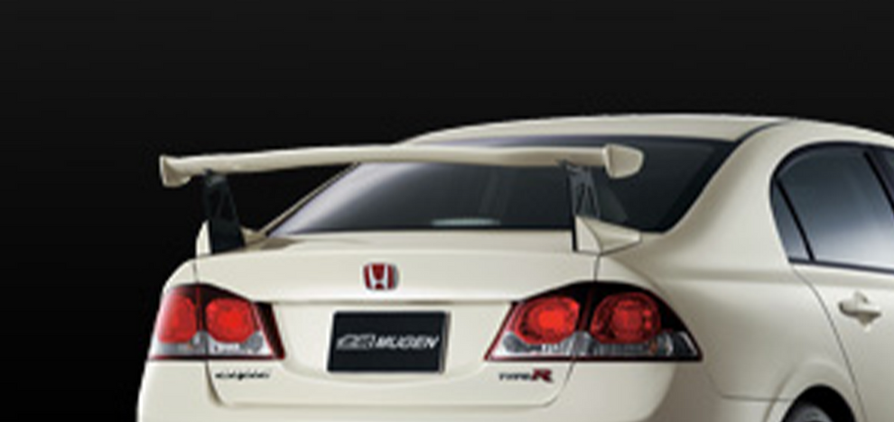 CIVIC FD2 REAR WING – NINE-W | MUGEN 無限 POWER AUSTRALIA