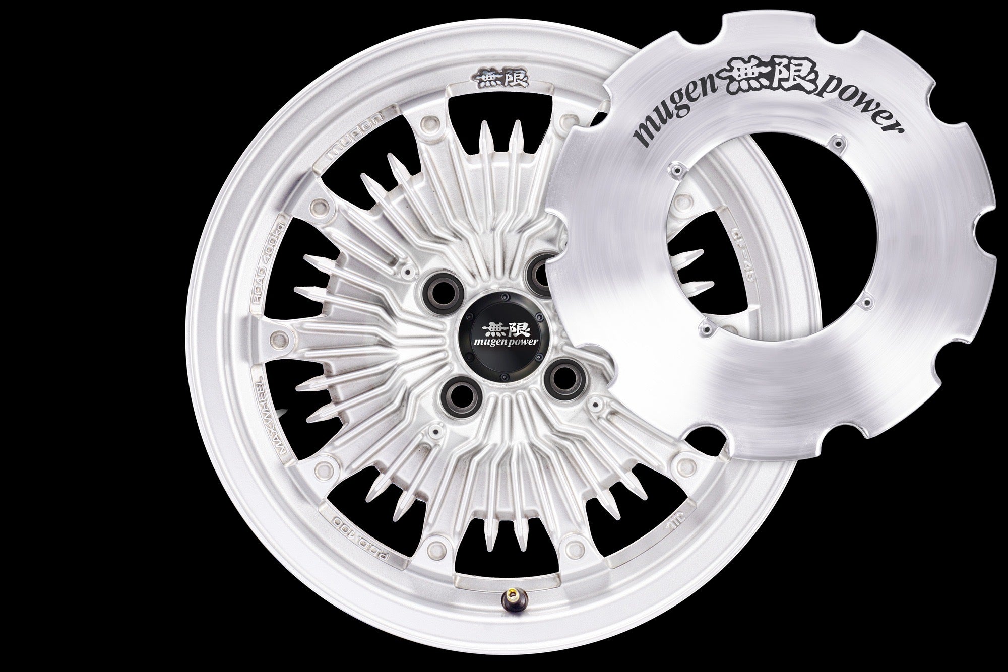MUGEN CF48 WHEEL - 15 INCH, WHITE, ALUMINIUM – NINE-W | MUGEN 無限 POWER ...
